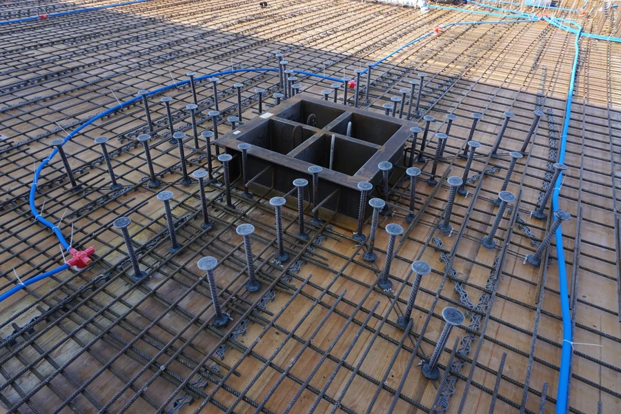 Peikko PSB Durchstanzbewehrung und CUBO Stahlpilze im Einsatz : RUWA-DRAHTSCHWEISSWERK AG